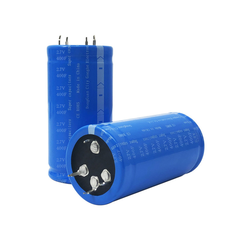 No Fire 2.7V 400F Super Capacitor Battery For Car 35x60Mm Multipurpose
