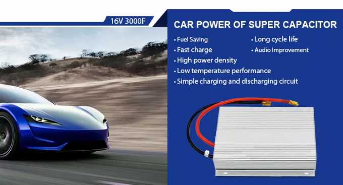 3000F 16V Super Capacitor Module Practical No Fire For Jump Starter
