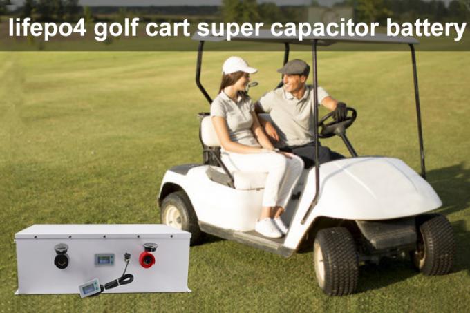 Golf Cart Super Capacitor Battery 48V 1050WH Graphene Capacitor Pack